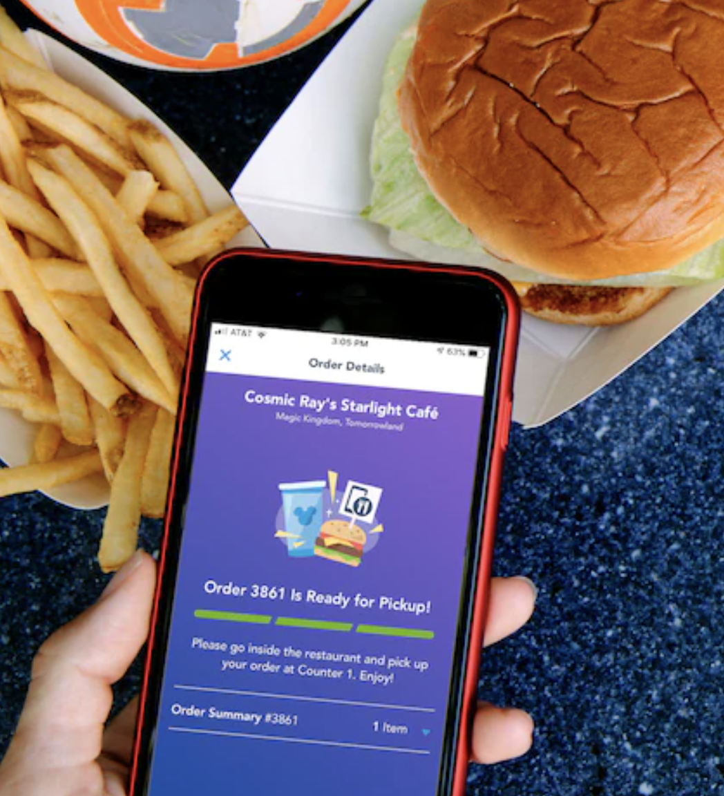 Everything You Need to Know About Mobile Ordering at Walt Disney World